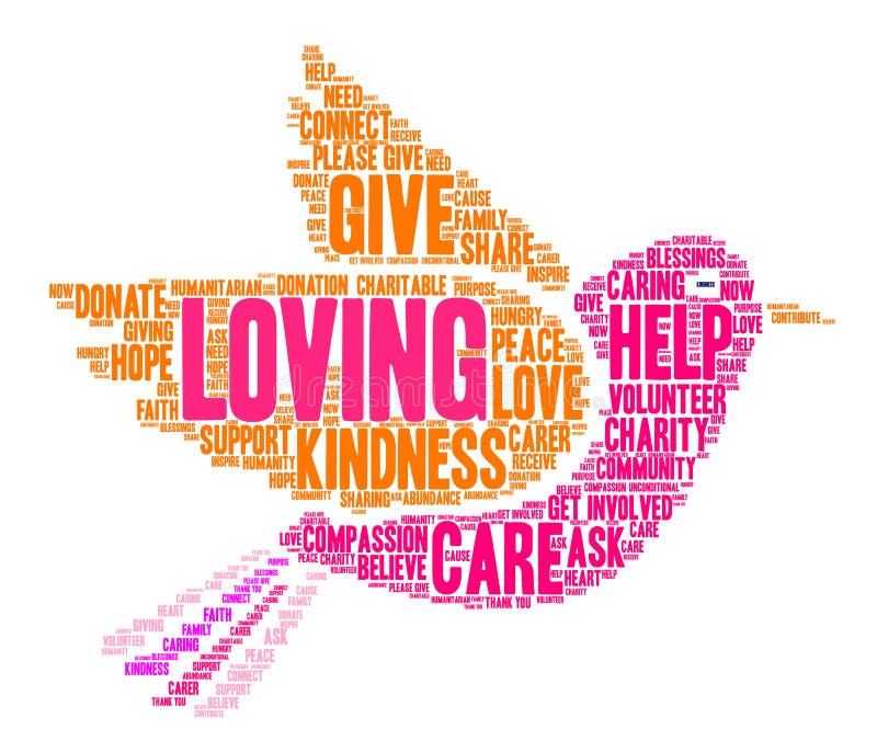 Loving Word Cloud stock vector. Illustration of heart - 99380393