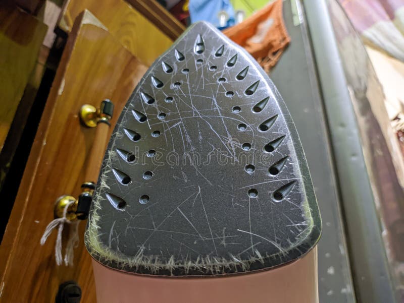 A Low Angle of Bottom Part of Iron Stock Image - Image of chores, clean ...
