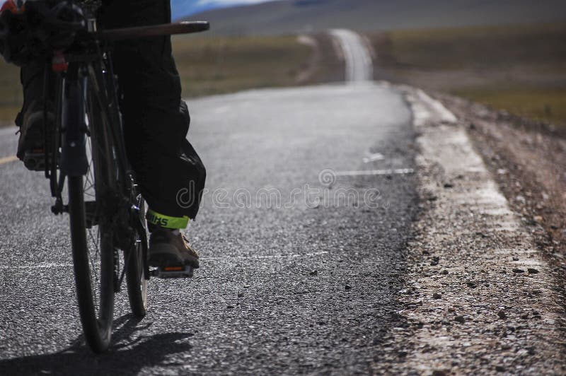Low Angle Camera is Riding on a Highway Stock Image - Image of ...