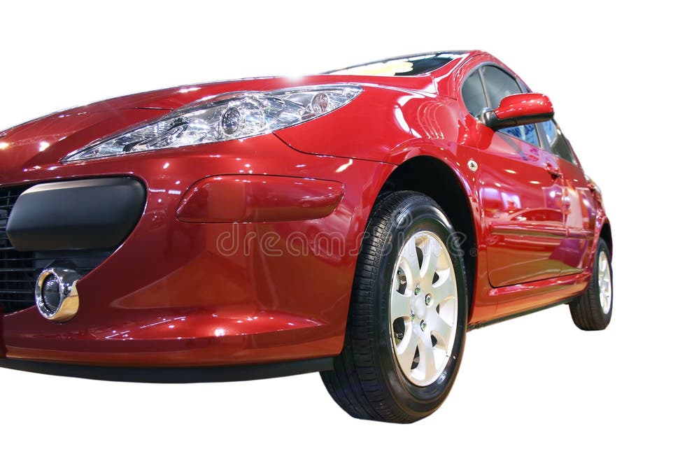 Low angle car stock image. Image of front, lighting, lights - 3480311