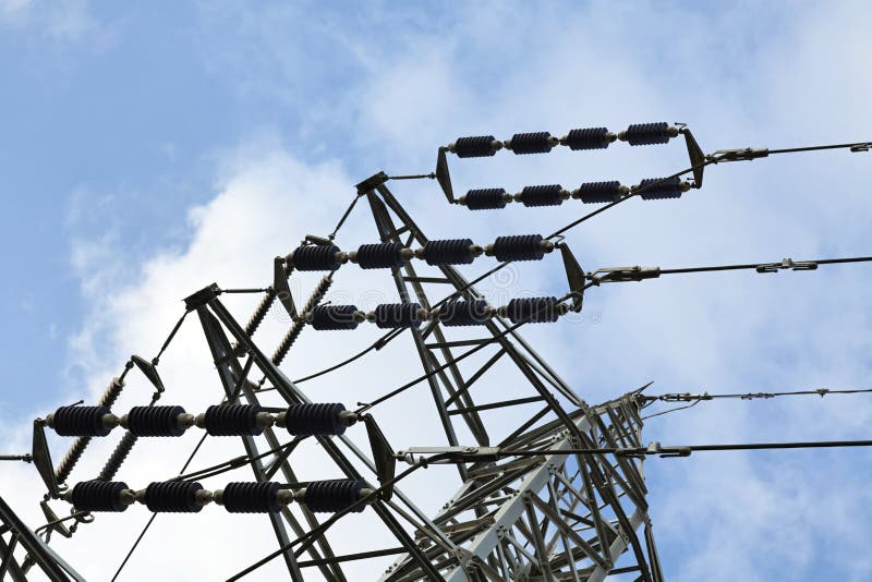 173 Detail Electricity Pylon Insulators Stock Photos - Free & Royalty ...