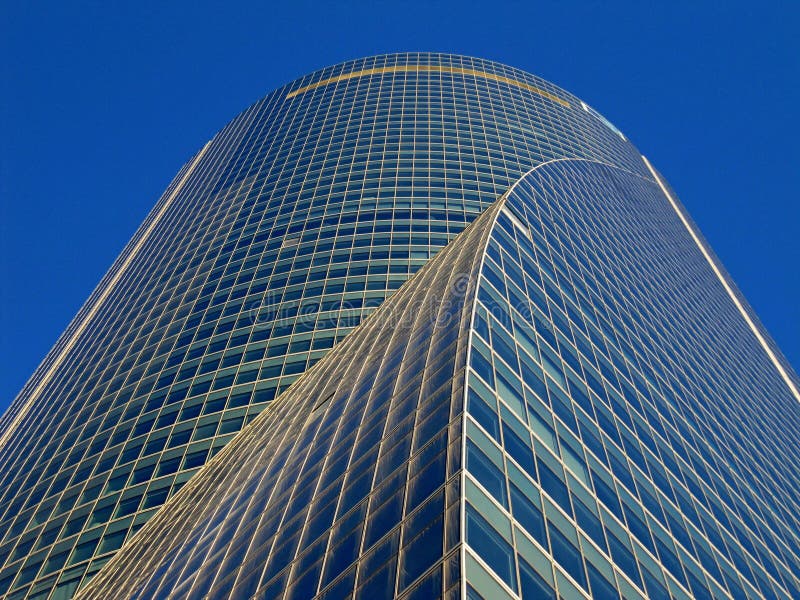 Low Angle of a High-rise Skyscraper Building in Madrid. Editorial Photo ... Low Angle of a High-rise Skyscraper Building in Madrid. Editorial Photo ...