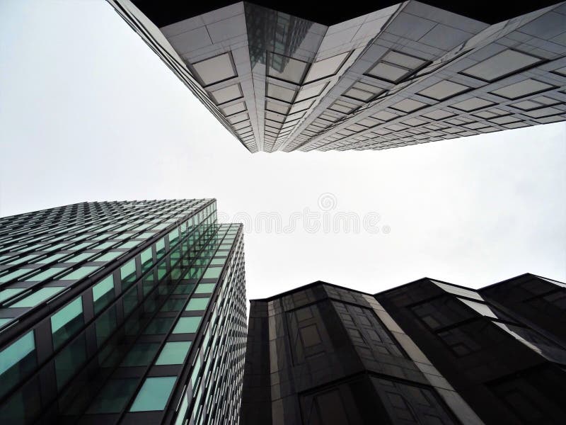 Low Angle Photography of Buildings Stock Photo - Image of skyline ...