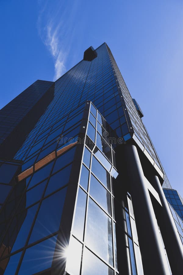 Low Angle Photography of Glass Building Stock Image - Image of ...