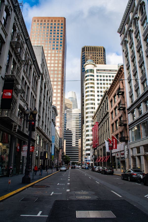 Low Angle Photography of High and Mid-rise Buildings Stock Photo ...
