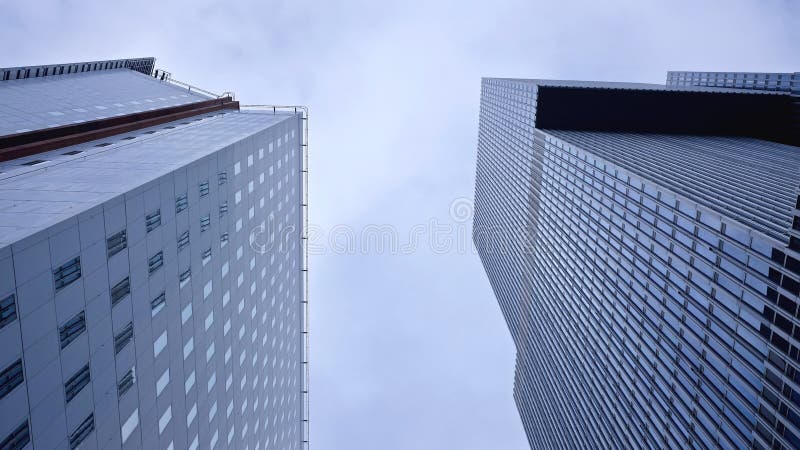 Low Angle Photography of Skyscrapers Against Sky Stock Image - Image of ...