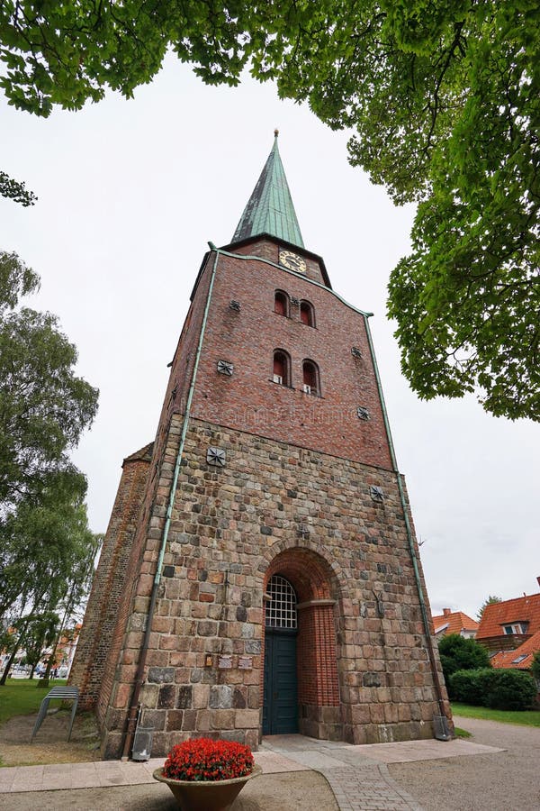 Low-angle Shot of the Aarhus Cathedral in Aarhus, Denmark Stock Photo ...