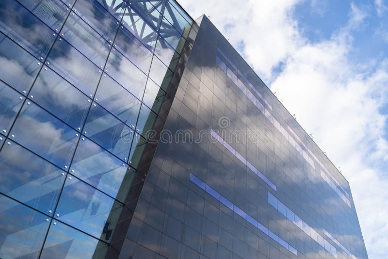 Low Angle Shot of the Black Diamond, the Royal Library Captured in ...