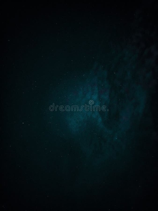 Low-angle Shot of Blue Starry Sky at Night Stock Photo - Image of ...