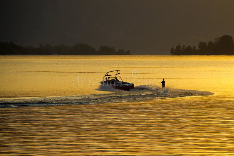 Low Angle Shot of a Boat in the Water Stock Image - Image of sailing ...