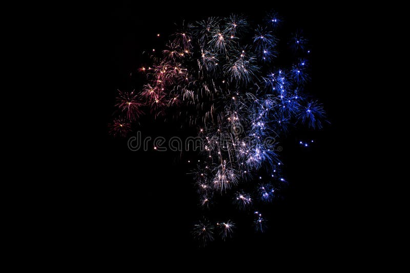 Low Angle Shot of Bright Fireworks at Night - Perfect for Wallpapers ...