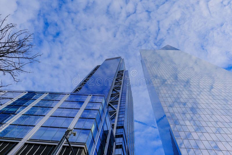 Low Angle Shot of Building in New York Editorial Photo - Image of ...