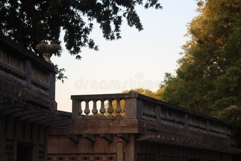 Low-angle Shot of a Building with Pillars on the Top Surrounded by ...