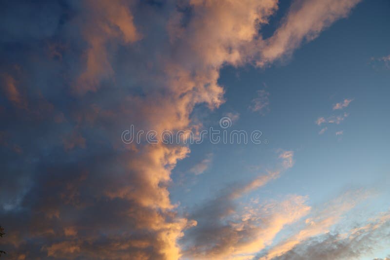 Low Angle Shot of a Cloudy Sky during the Sunset - Great for Wallpapers ...