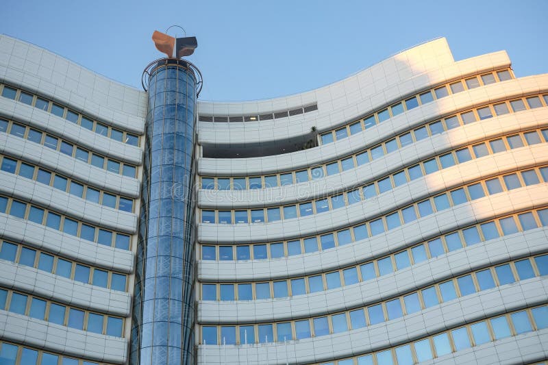 Low Angle Shot of a Contemporary Building Exterior Editorial Image ...
