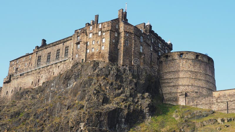 Scottish Castle Low Angle View Stock Photos - Free & Royalty-Free Stock ...