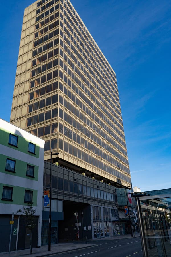 Low Angle Shot of High Office Building in Middlesbrough Editorial Image ...