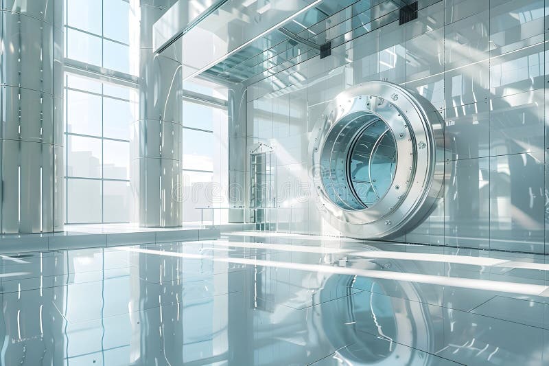 Low-angle Shot, Intersection of Construction and Finance, 3D Flat ...