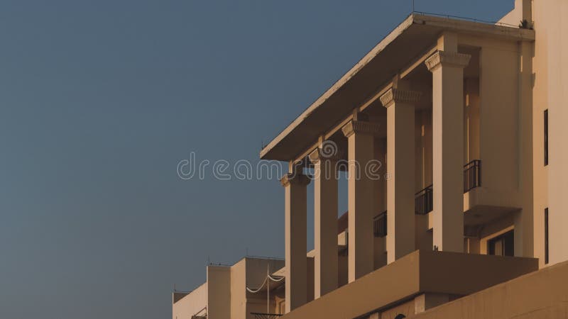 Low Angle Shot of a Large Building with Columns during Daylight, Artsy ...