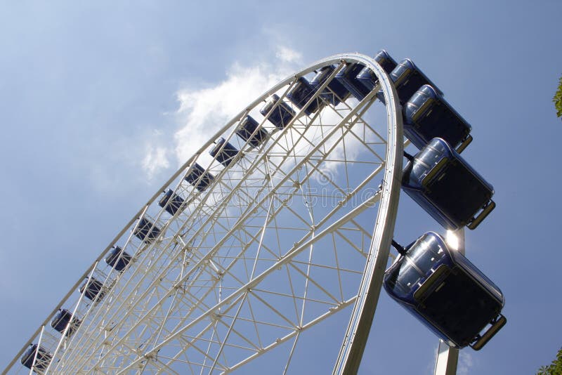 Circular Carousel Background. Long Exposure Stock Image - Image of ...