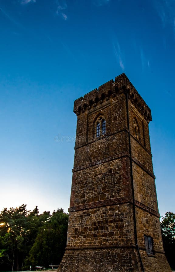 Low Angle Shot of the Leith Hill Tower, England Stock Photo - Image of ...
