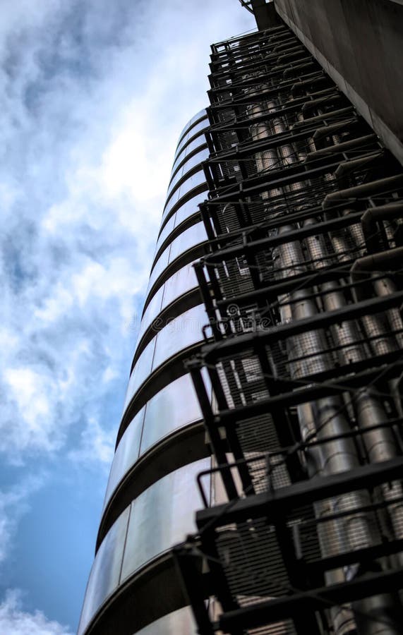 Low Angle Shot of Lloyd S Building in London Stock Photo - Image of ...