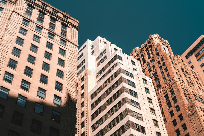 Low Angle Shot of Modern Architectural Design of Buildings in the City ...