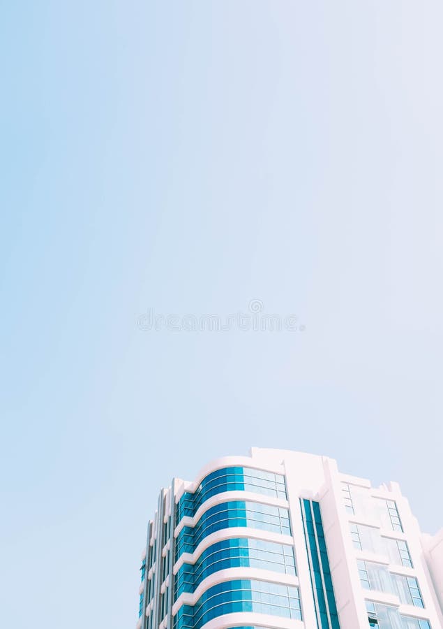 Low Angle Shot of Modern Architecture with a Beautiful Sky in the ...