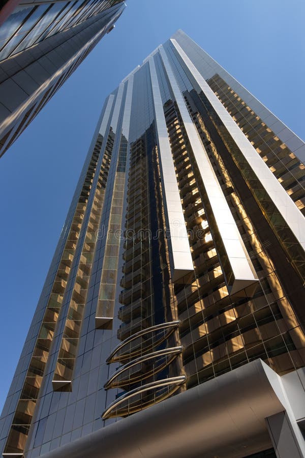 Low-angle Shot of Modern Buildings with Multiple Windows Reflecting the ...