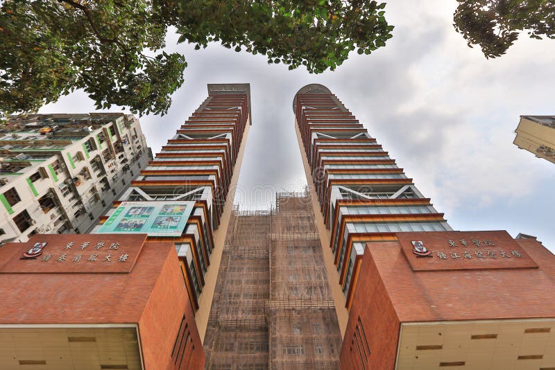 Low Angle Shot of Modern Glass City Buildings Editorial Image - Image ...