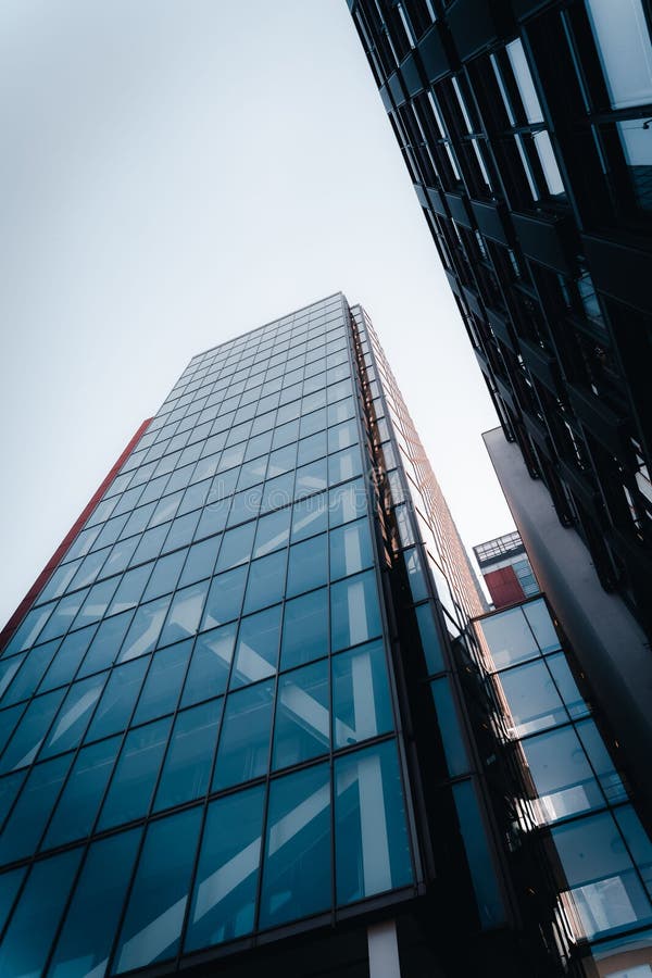 Low Angle Shot of a Modern Glazed Building Editorial Photo - Image of ...
