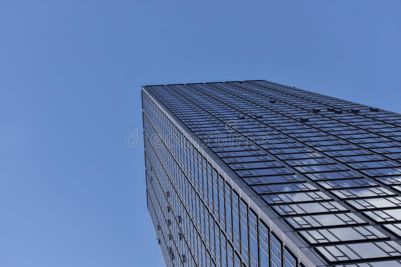 Low Angle Shot of a Modern Tall Building Stock Photo - Image of ...