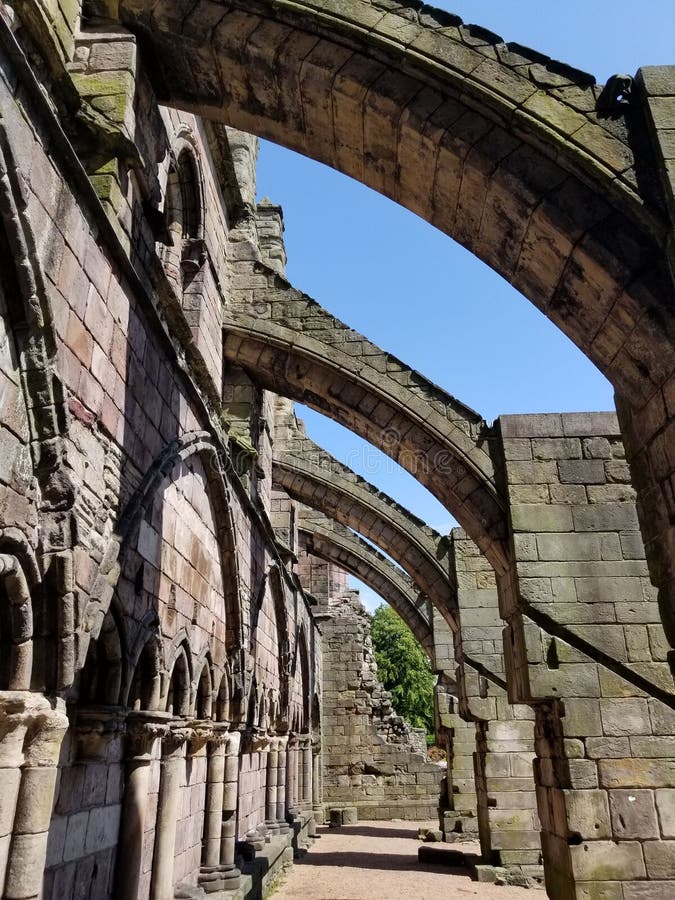 Low Angle Shot of an Old Stone Ruin Structure Stock Image - Image of ...