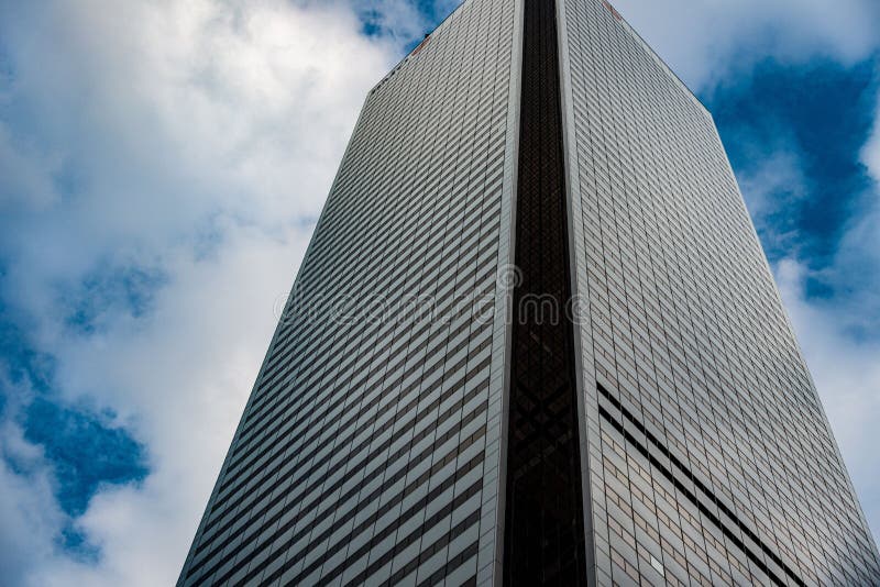 Low-angle Shot of a Skyscraper Under the Blue Sky in Toronto, Canada ...