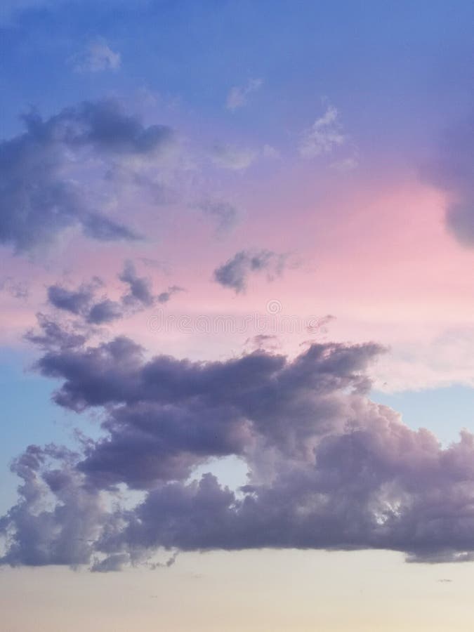 Low Angle Shot of Sunset Sky Stock Photo - Image of dawn, beautiful ...