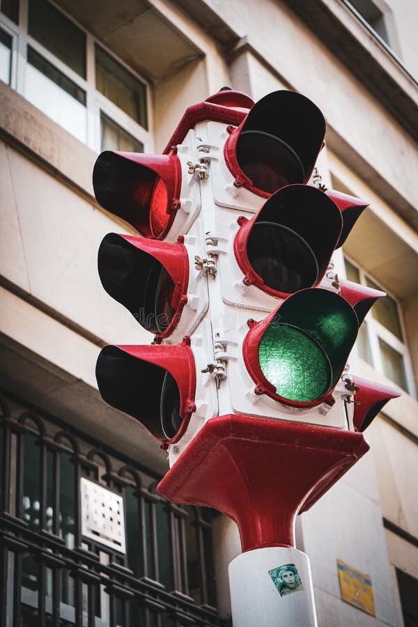 Low Angle Shot of Traffic Lights Stock Photo - Image of transportation ...