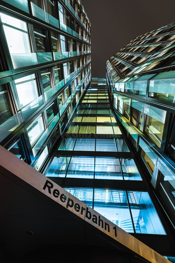 Low Angle of a Tower Building on the Famous Reeperbahn Editorial Image ...