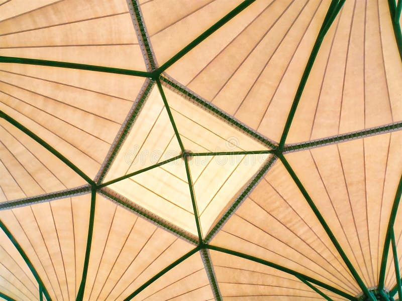 Geometric Roof Modern Architecture Stock Image - Image of geometric ...