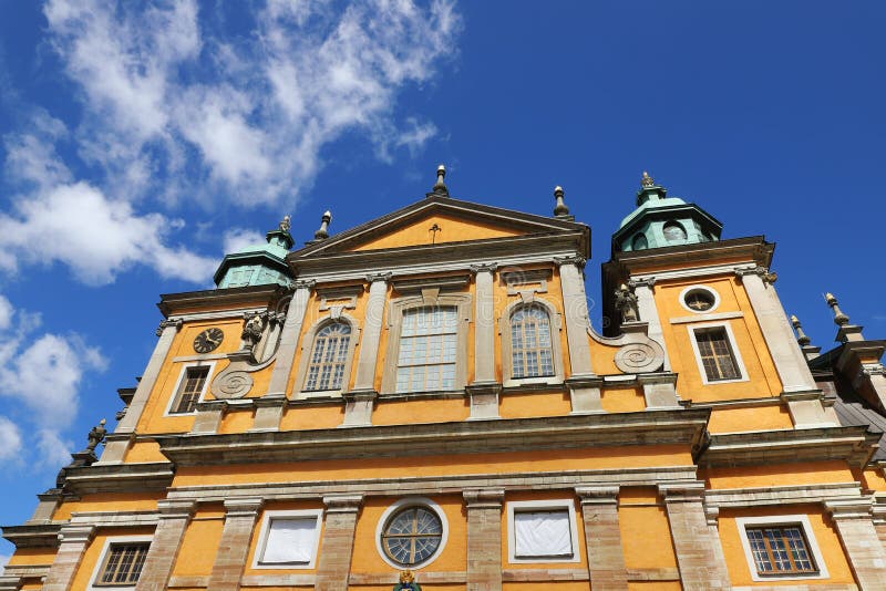 Kalmar cathedral stock image. Image of christianity - 191832675