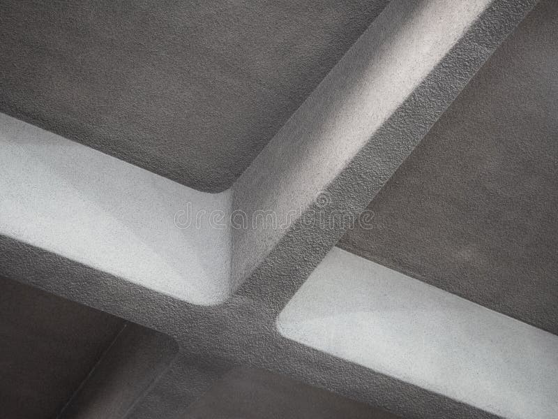Low Angle View of Massive Concrete Crossbeam in Form of Cross on ...