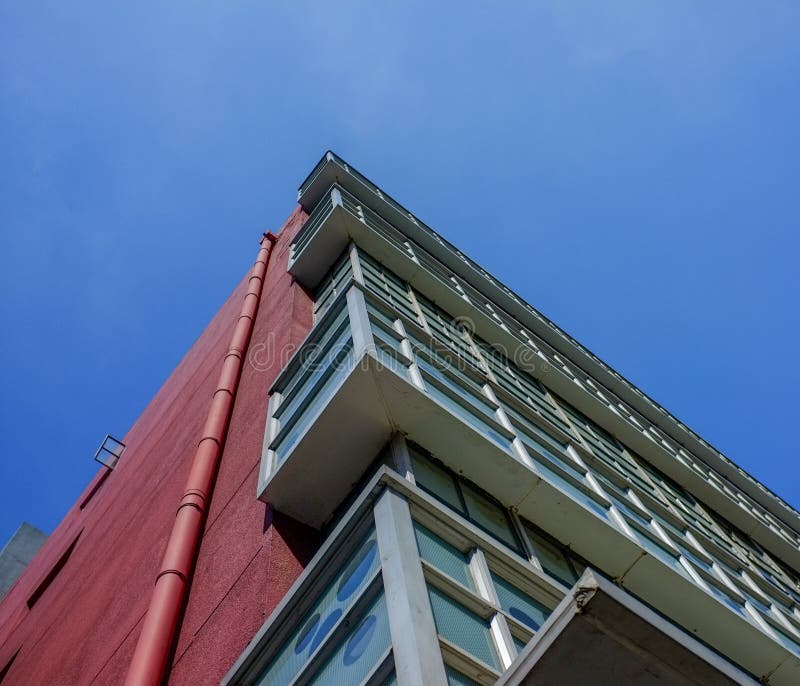 644 Building Exterior Contemporary Design Glass Material Roof Stock ...