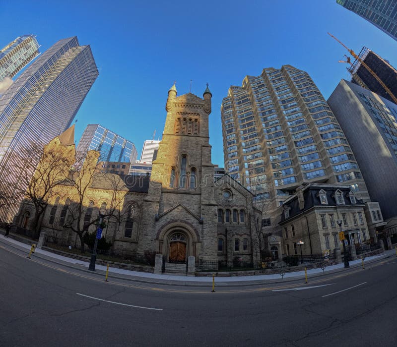 Low-angle View of Modern Buildings in Toronto, Canada Editorial Image ...