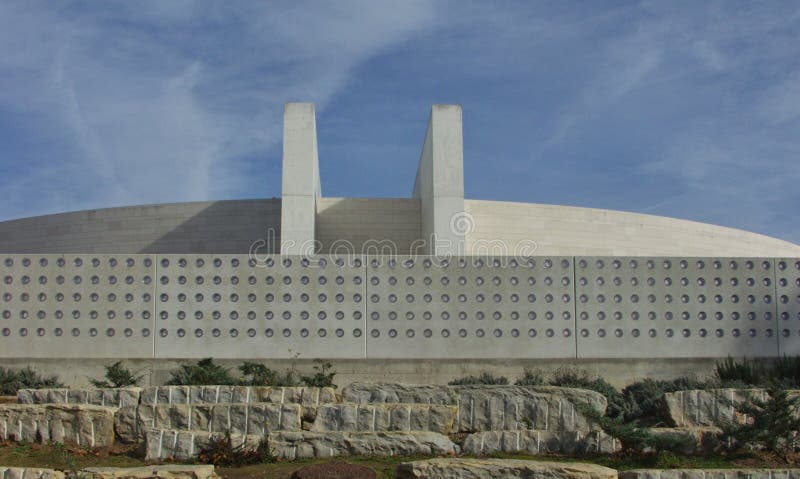 Basilica Da Santissima Trindade Em Fatima - Portugal Stock Image ...