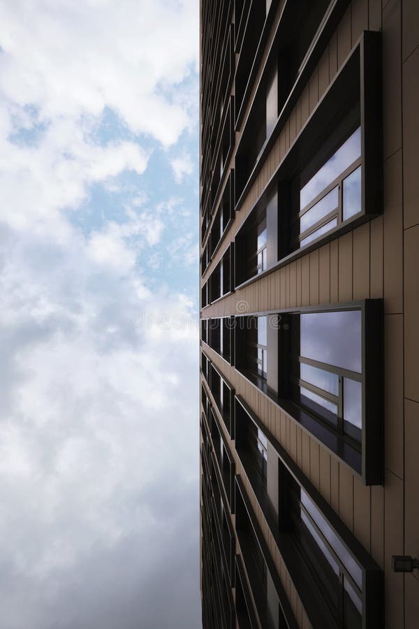 Low Angle View of Prague Architecture from Below Stock Image - Image of ...