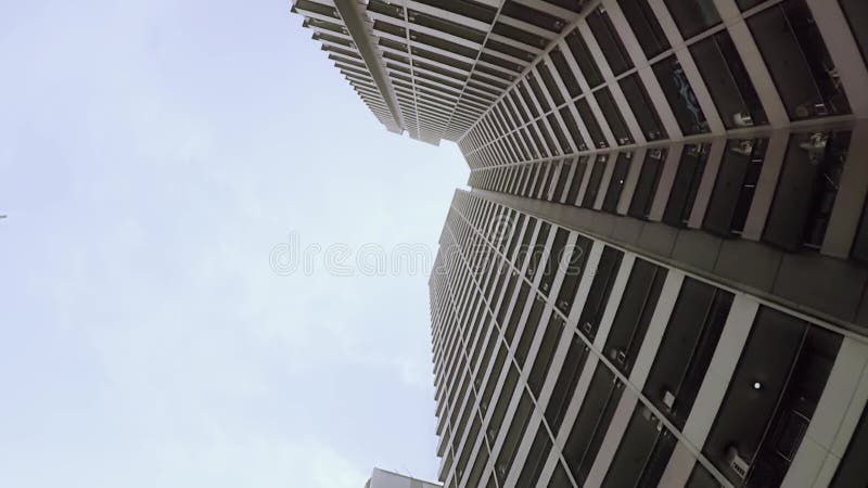 Low Angle View of Falling Waterfall. Stock Video - Video of perspective ...