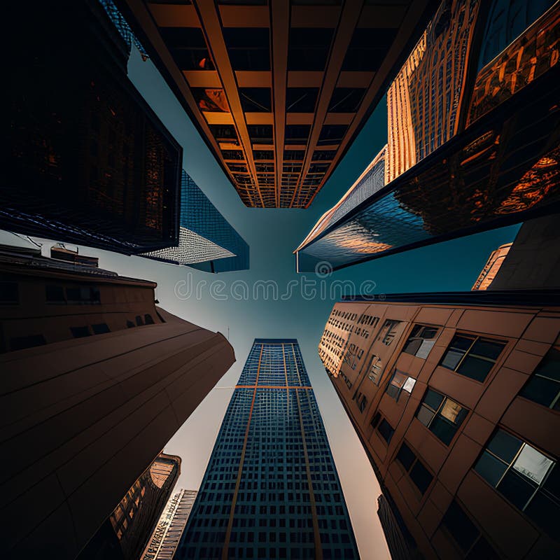 Chicago Low Skyscrapers Stock Illustrations – 1 Chicago Low Skyscrapers ...