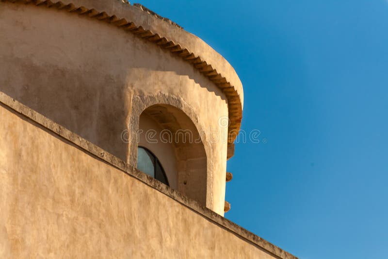 Low Angle View of Unique Residential Building Stock Photo - Image of ...