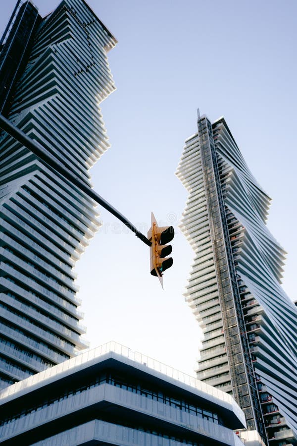 Low-angle View of a Vibrant Traffic Light Against a Backdrop of ...