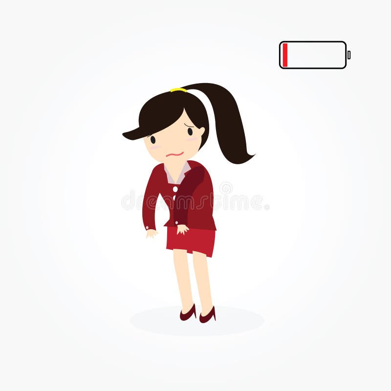Low battery stock illustration. Illustration of recharge - 49133026
