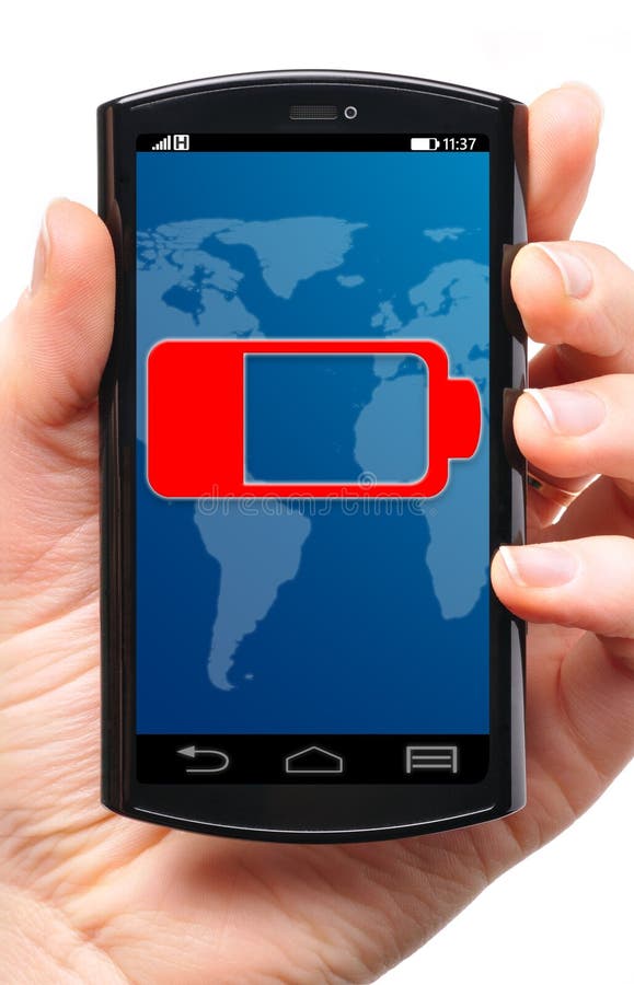 Low battery stock photo. Image of media, closeup, energy - 35345176